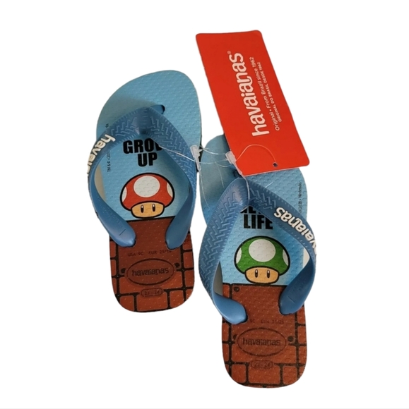 Havaianas | Shoes | Havaianas Super Mario Brothers Toad Flip Flop ...